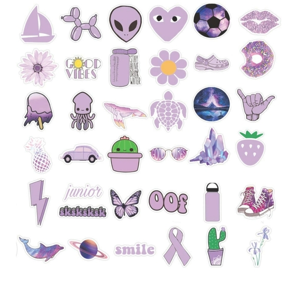 Wall Decor | 12 Random Vsco Waterproof Vinyl Sticker | Poshmark